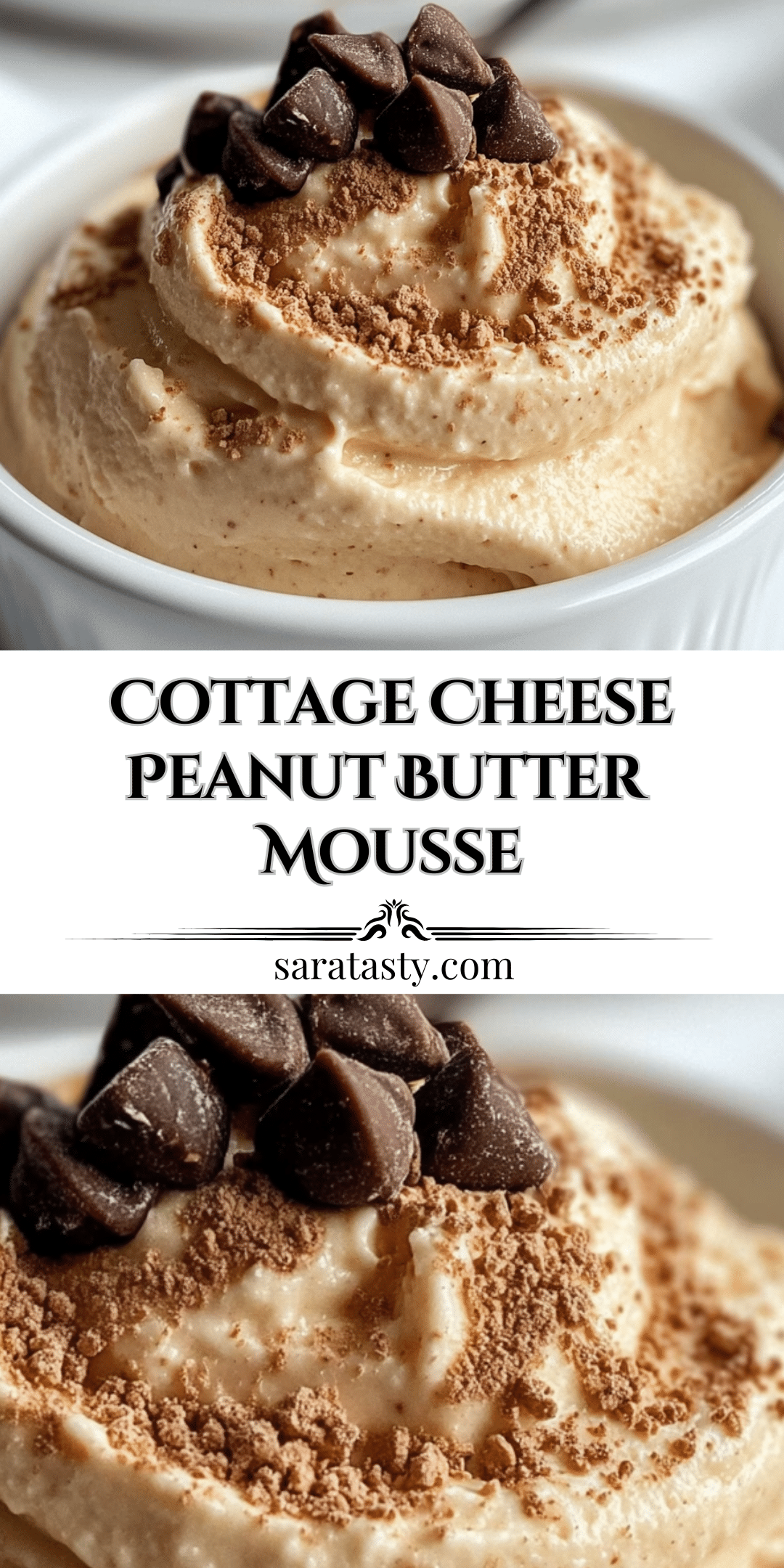 Home Recipes 5 Minute Cottage Cheese Peanut Butter Mousse