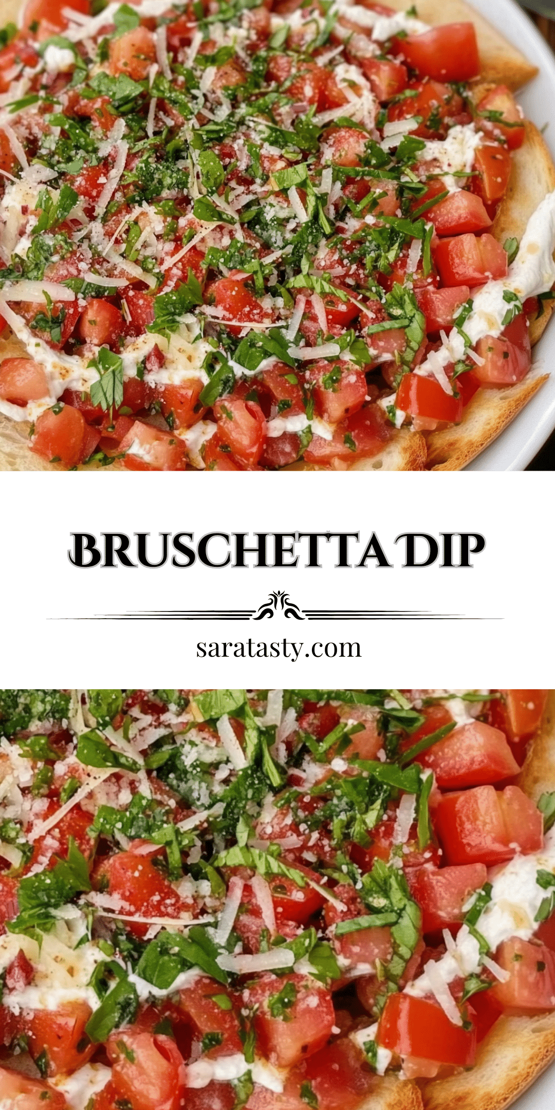 Home » Recipes » Appetizers » Bruschetta Dip