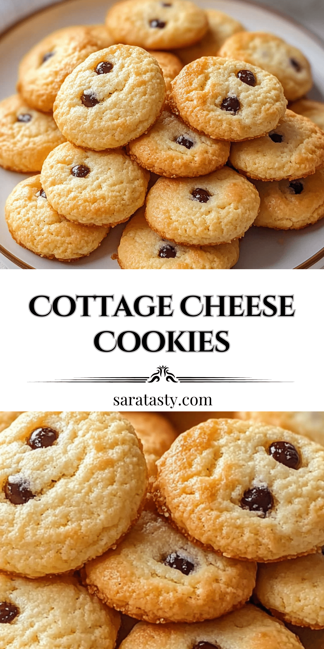 Home » Recipes » Desserts » Cottage Cheese Cookies