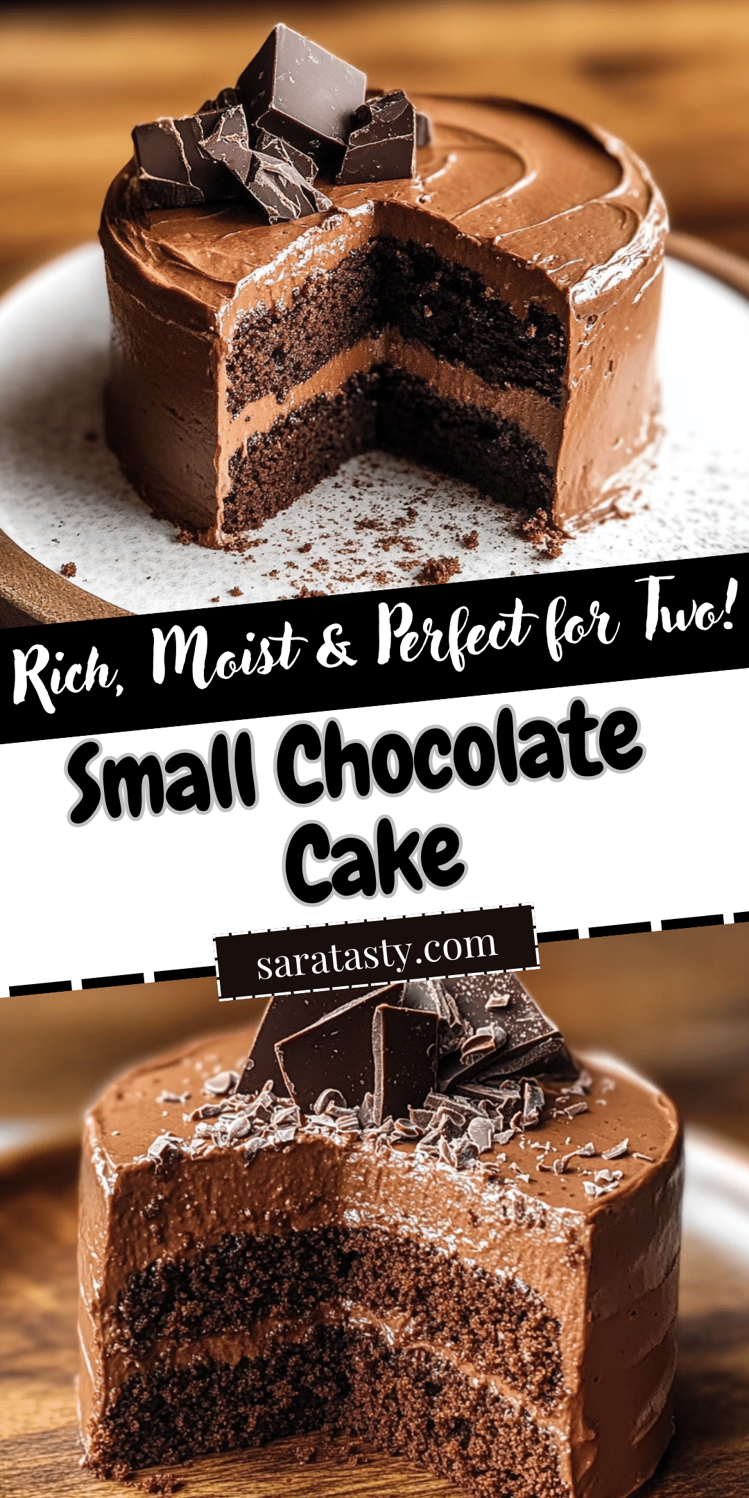 Home » Recipes » Desserts » Small Chocolate Cake
