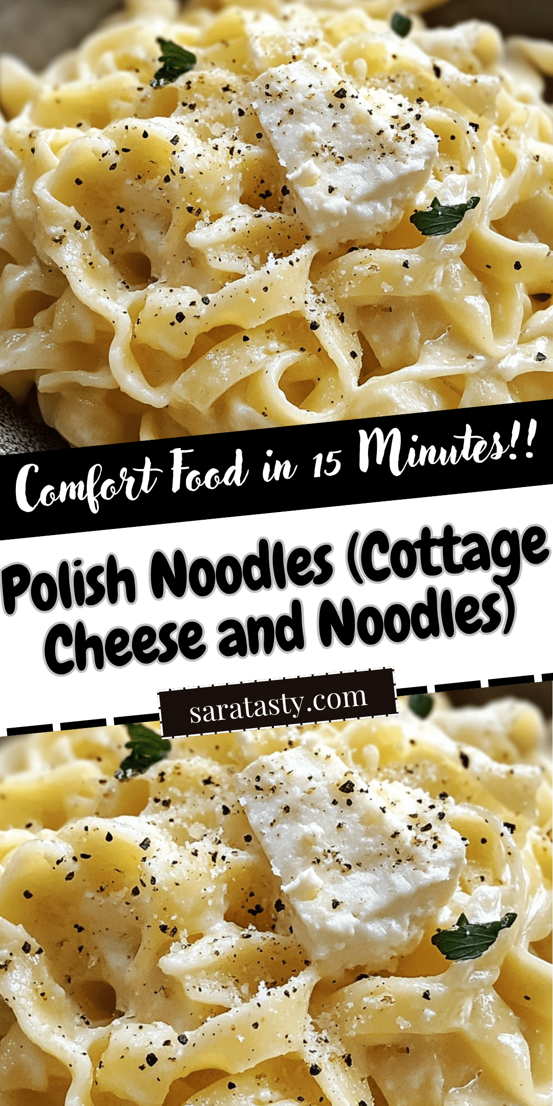 Home » Recipes » Side Dishes » Polish Noodles (Cottage Cheese and Noodles)