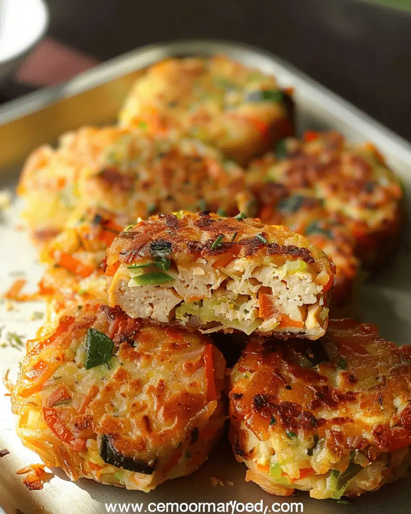 Home » Recipes » Appetizers » Tofu and Vegetable Patties
