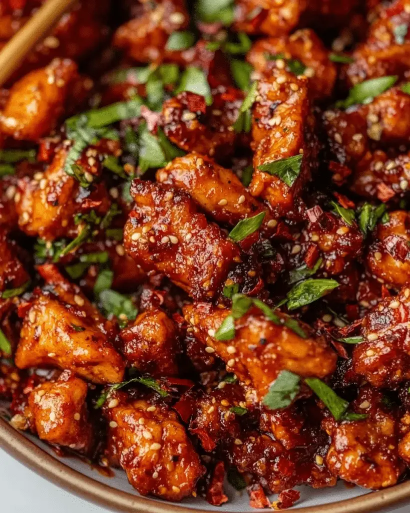 Home » Recipes » Dinners » Authentic Chongqing Spicy Chicken – A Fiery ...