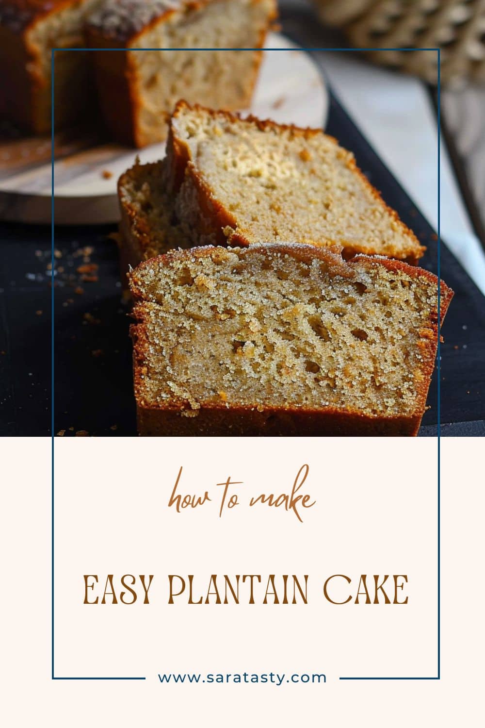 Home » Recipes » Desserts » Easy Plantain Cake/Plantain Bread