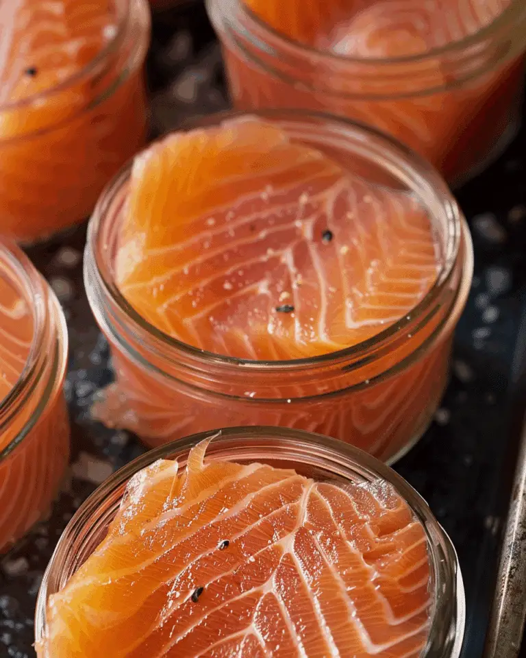 Home » Recipes » Appetizers » Canned Salmon Recipe (How to Can Salmon)