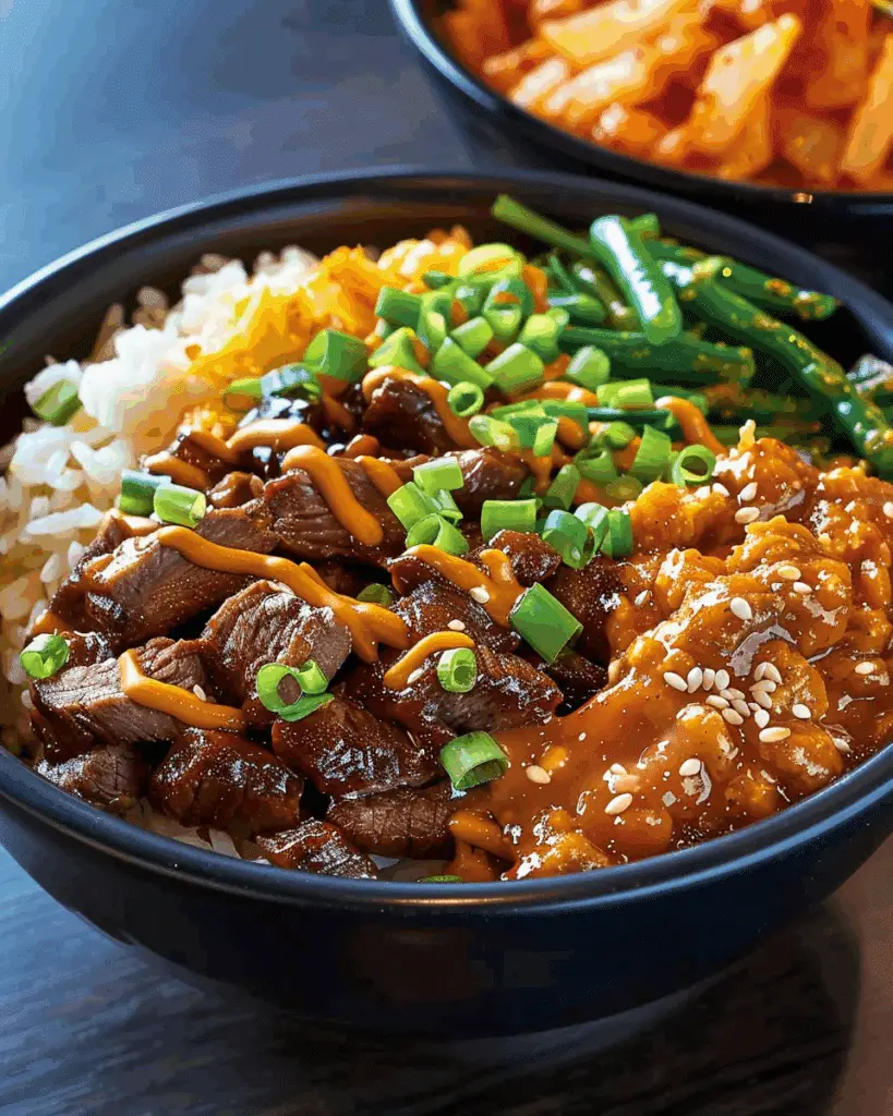 Home » Recipes » Main Courses » Korean Spicy Beef Bowls: An Amazing ...