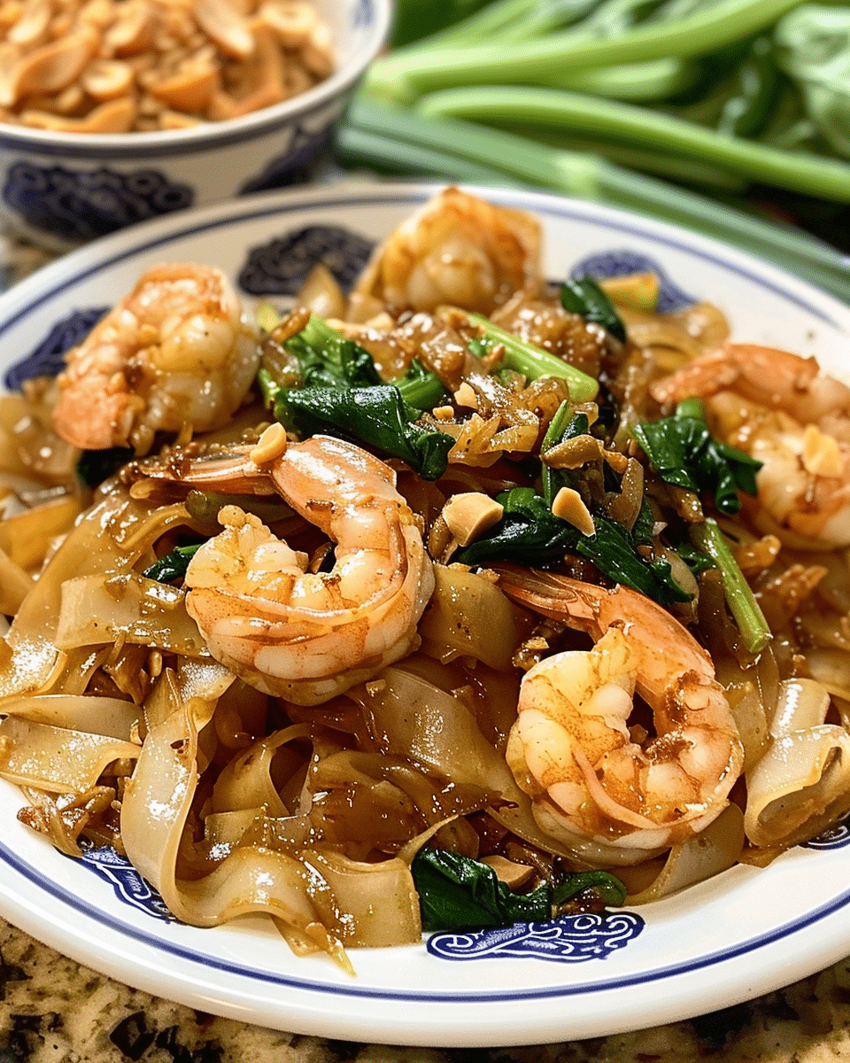 Pad See Ew Shrimp Recipe