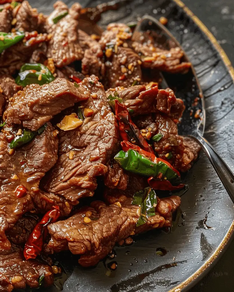 Home » Recipes » Main Courses » Thai Hot and Spicy Beef