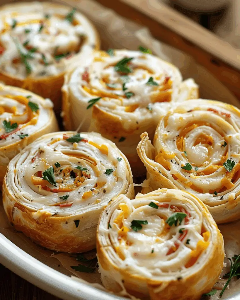 Home » Recipes » Appetizers » Turkey and Cheese Pinwheels: An Amazing ...