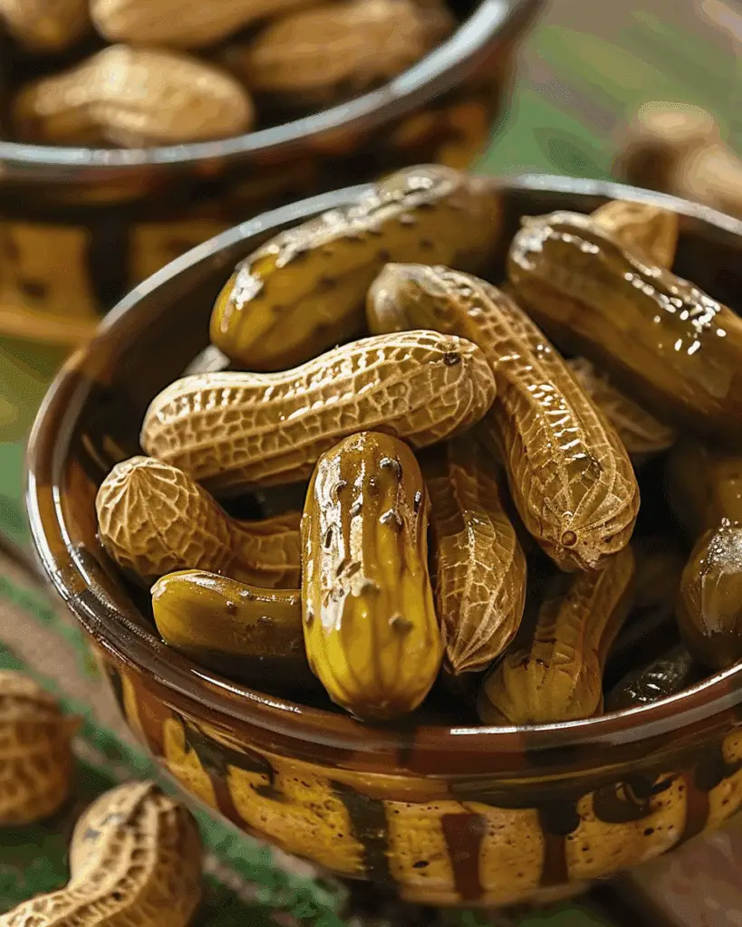 Home » Recipes » Side Dishes » Dill Pickle Boiled Peanuts
